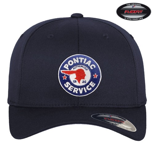 Officially Licensed Pontiac Service Patch Flexfit Baseball Cap | eBay