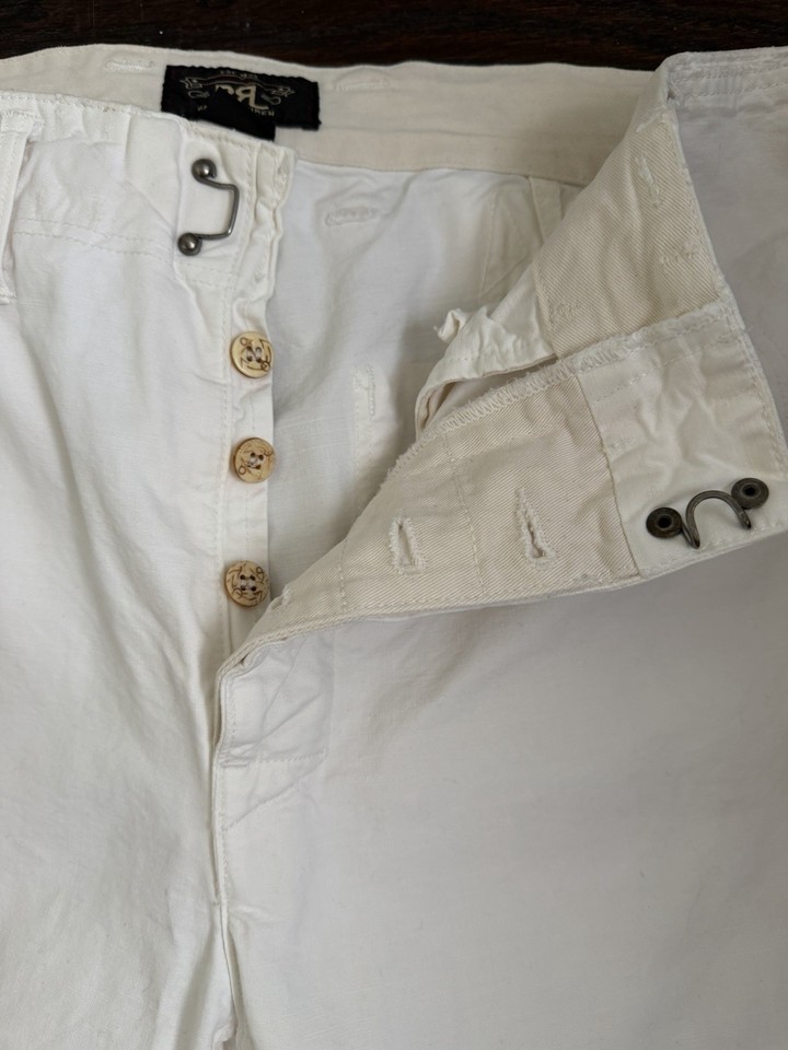 Vintage Double RL Ralph Lauren RRL Trousers Buckle Back Men's ...