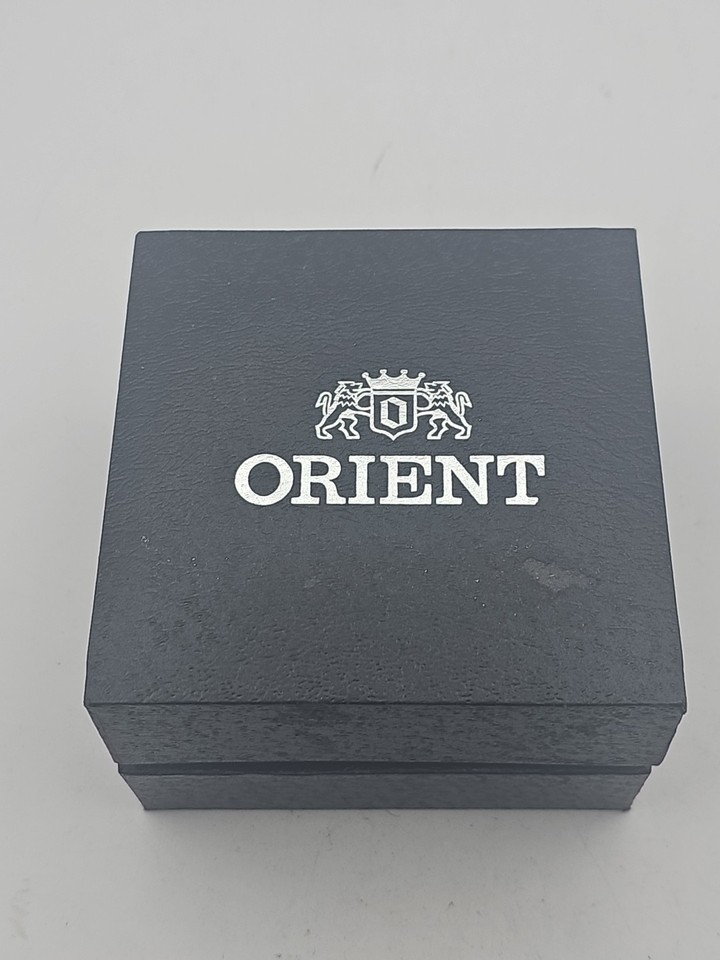 Orient Skeleton Automatic Open Heart Men's Watch Stainless Steel 24 ...