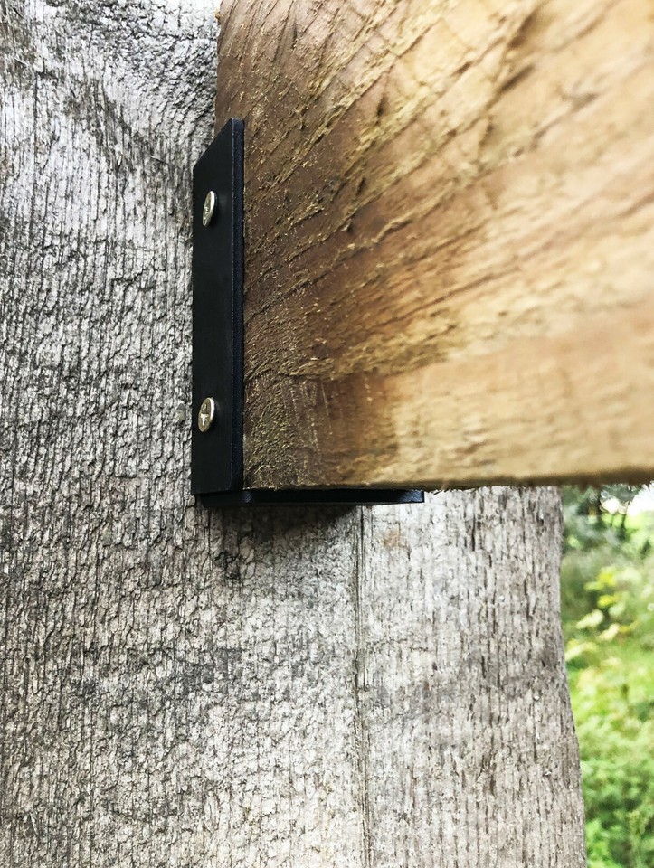 4" x 2" Extra Strong Timber Wooden Rafter Roof Support Bracket Brace ...