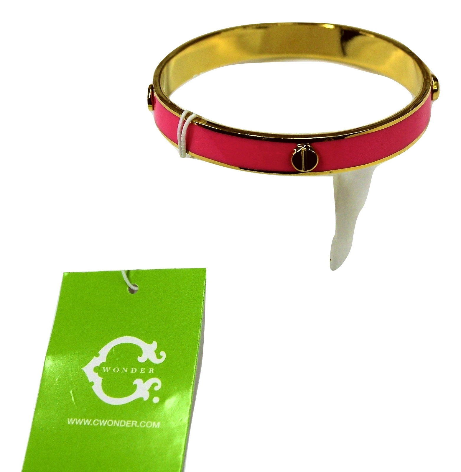 C Wonder Enamel Bangle, Pink | eBay