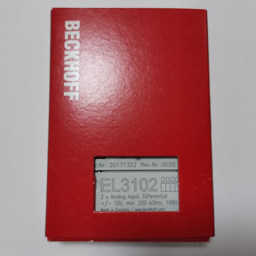 1PCS EL3102 New For BECKHOFF module Free Shipping | eBay