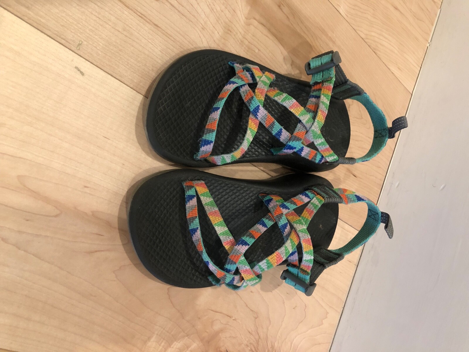 Chaco Unisex Kids Size 1 Straps Sandals Multicolored | eBay