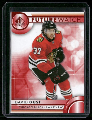 2023-24 Sp Authentic - Future Watch David Gust #123 Limited Red (RC ...