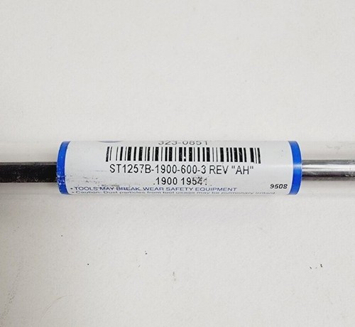 Quality Carbide Tool Dreamer ST1257B-1900-600-3 REV "AH" NOS SHIPS FREE ...