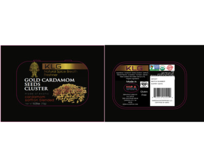KLG Gold Cardamom Seed Clusters | eBay
