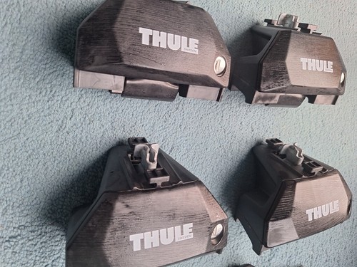 Thule Evo Flush Rail foot 4 pack black 710600 ##PLUS## Thule Fitting ...