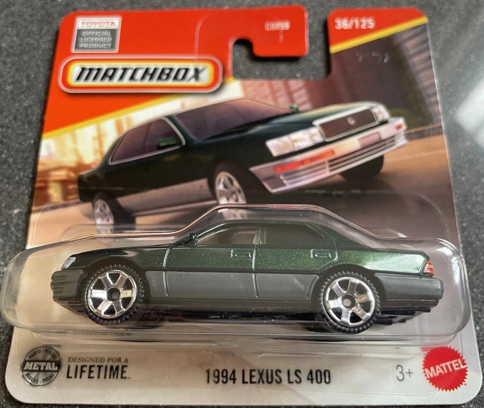 1994 Lexus LS 400 Green Matchbox 2025 36/125 1:64 Short Card | eBay