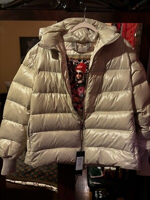Brand New! Women’s Marco Del Forte Beige Jacket Size 56 (Large) Made In ...