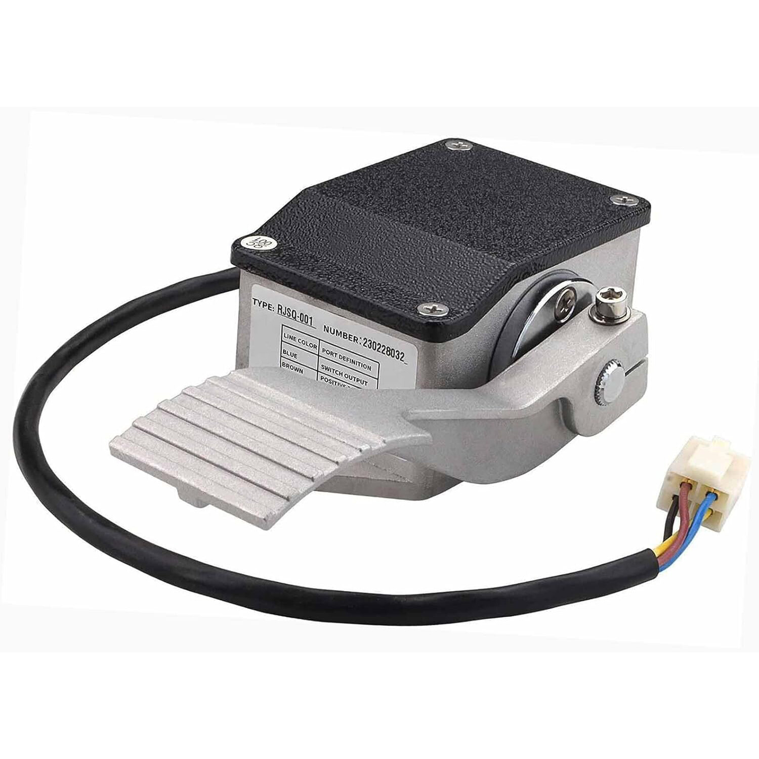 Hall-Effect Throttle 0-5V Throttle Foot RJSQ-001 For Golf Cart Throttle ...