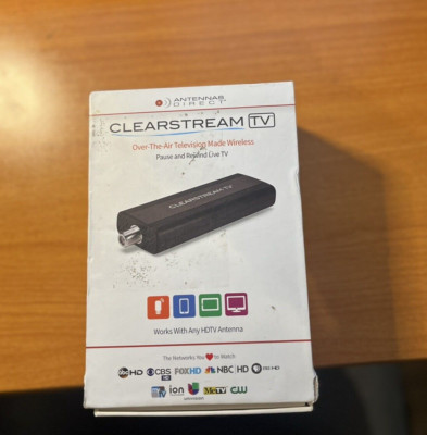 Antennas Direct CLEARTV ClearStream TV Over-The-Air WiFi Tuner - Black ...