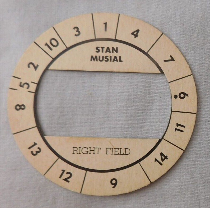 1957 Cadaco Disc Baseball Disc - Pick one | eBay