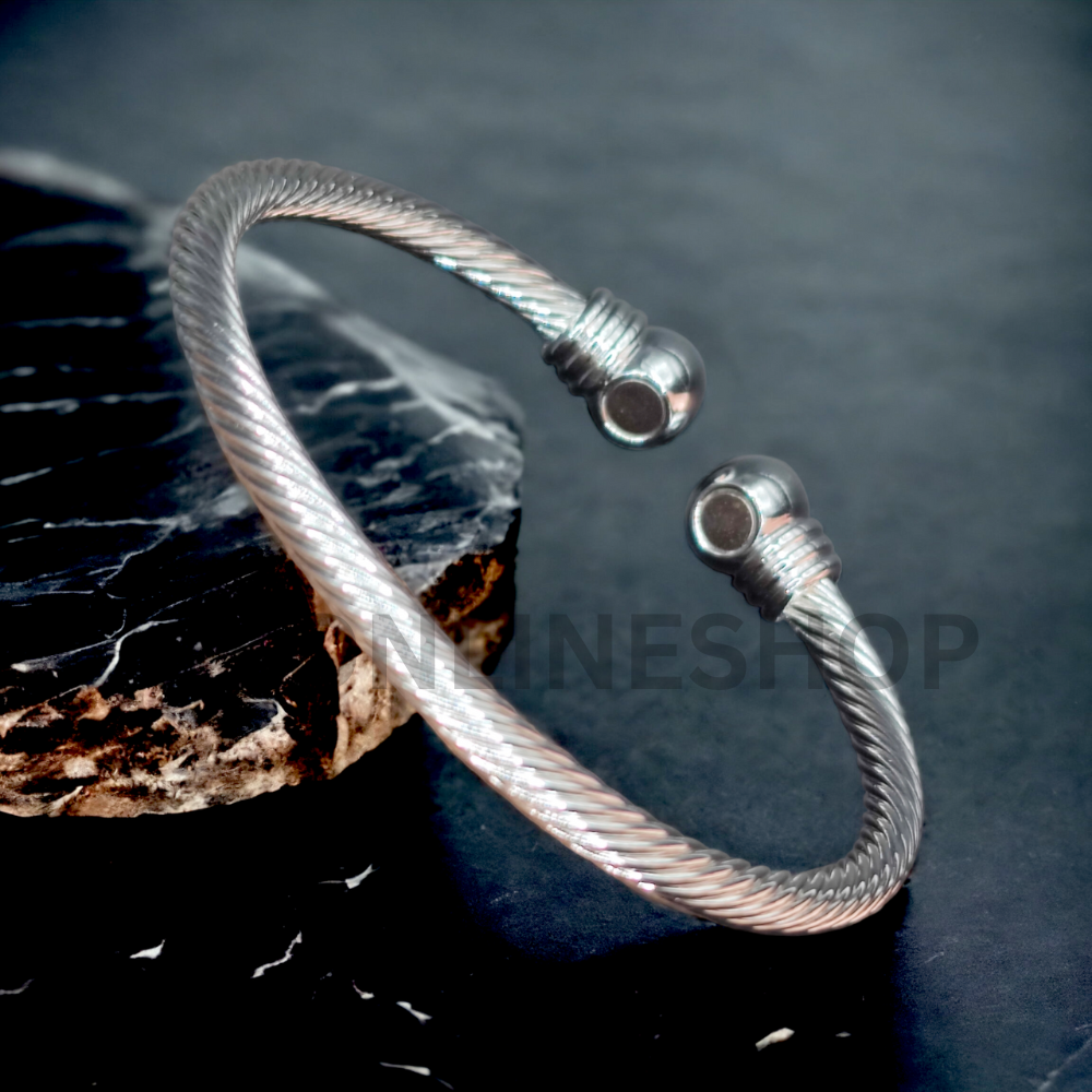 PREMIUM MAGNETIC COPPER TORQUE BANGLE/BRACELET ARTHRITIS PAIN RELIEF ...
