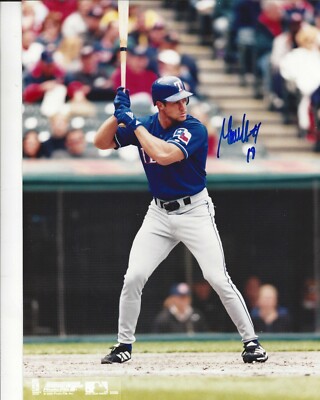 8x10 Autographed Gabe Kapler Texas Rangers In Person S015 | eBay
