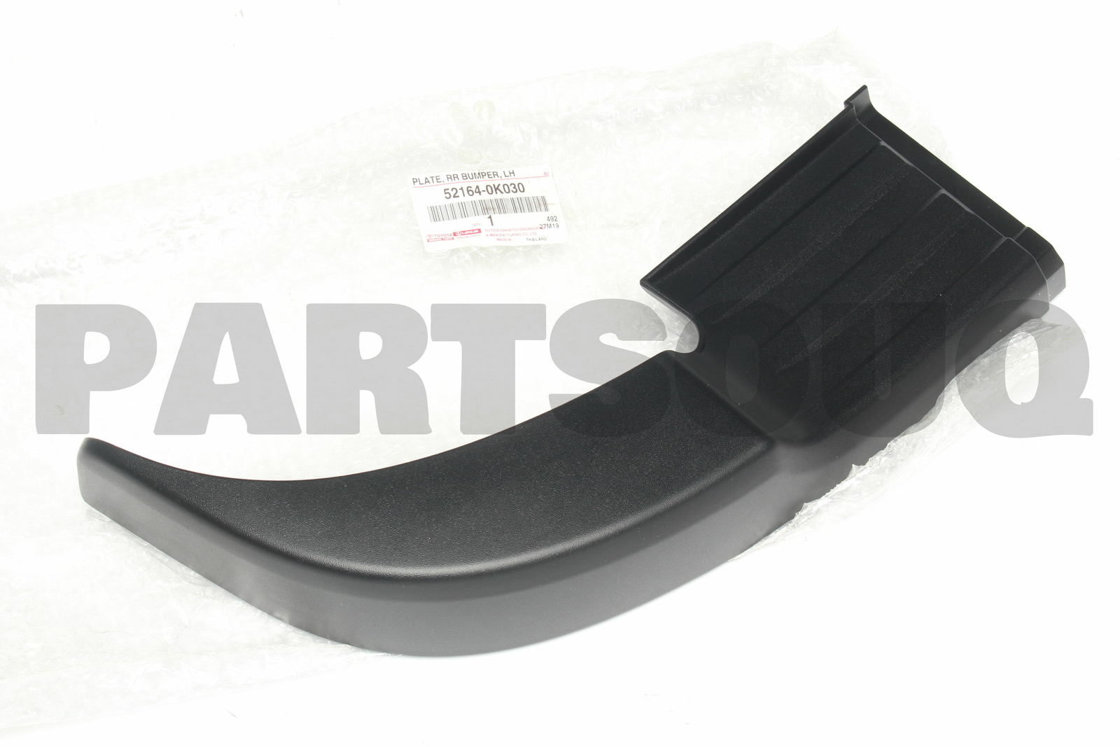 521640K030 Genuine Toyota PLATE RR BUMPER LH 52164-0K030 | eBay