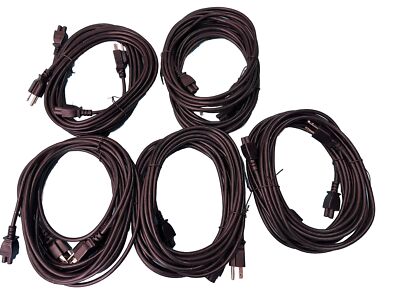 Lot of 20x 15FT Mickey Mouse 3-Prong AC Power Cord Adapter for Laptop ...