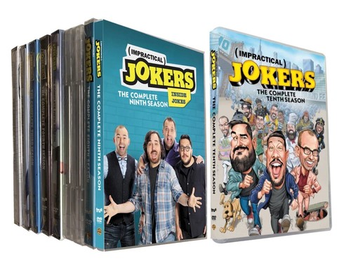 Impractical Jokers The Complete Series Seasons 1-10 ( DVD 36-Disc Box ...