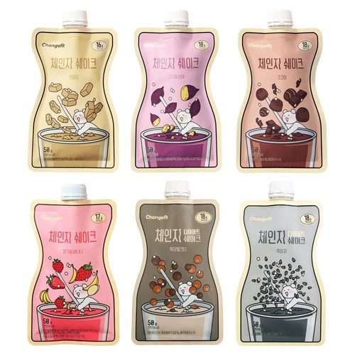 5 PACKS Change Fit Shake Vitamins Minerals Protein and Diet Pouch MADE ...