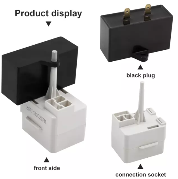 Kenmore Frigidaire Refrigerator Compressor Relay Start and Overload and ...