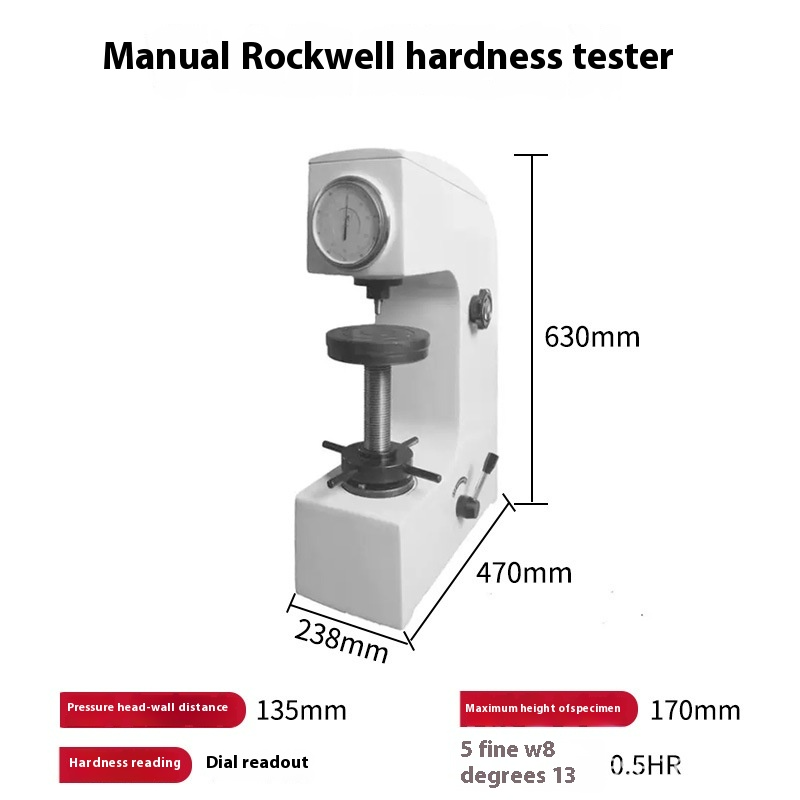 High-precision Rockwell Hardness Tester Electric Digital Display ...