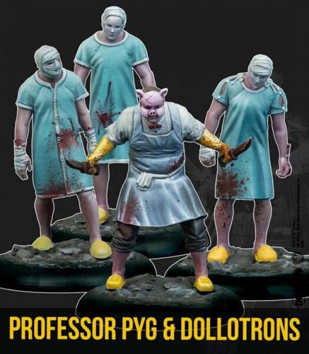 Knight Models Batman Mini Game 35mm Professor Pyg & Dollotrons (Resin ...