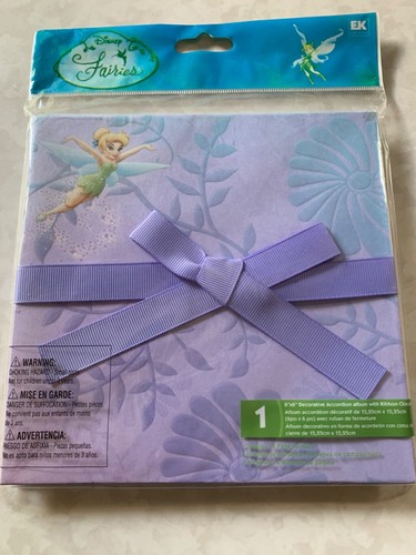 TINKERBELL ACCORDIAN PHOTO BOOK ‘TINK’ FOLD-OUT ACCORDIAN BOOK DISNEY ...