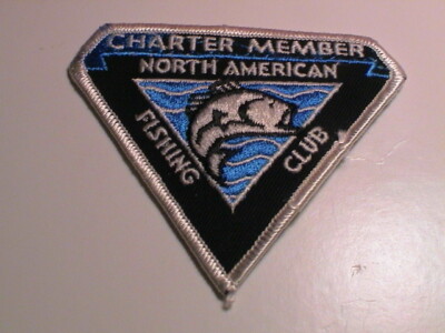 NAFC NORTH AMERICAN FISHING CLUB CHARTER MEMBER LARGE M. BASS FISH ...