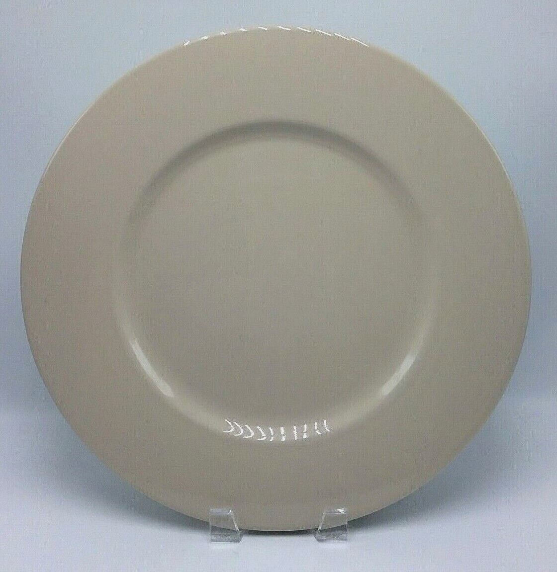 Big Traditional Dinner Chop Plate Round Platter 12,5" Beige Color ...