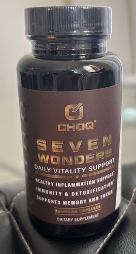 CHOQ Seven Wonders - Organic Mushroom Supplement - Cordyceps, Reishi ...