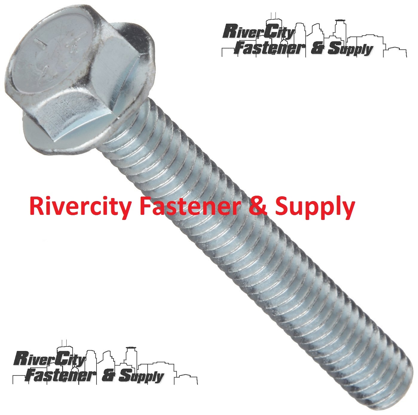 (50) 3/8-16x2 Grade 5 Serrated Hex Head Flange Bolts 3/8x16x2 Screws 3/ ...