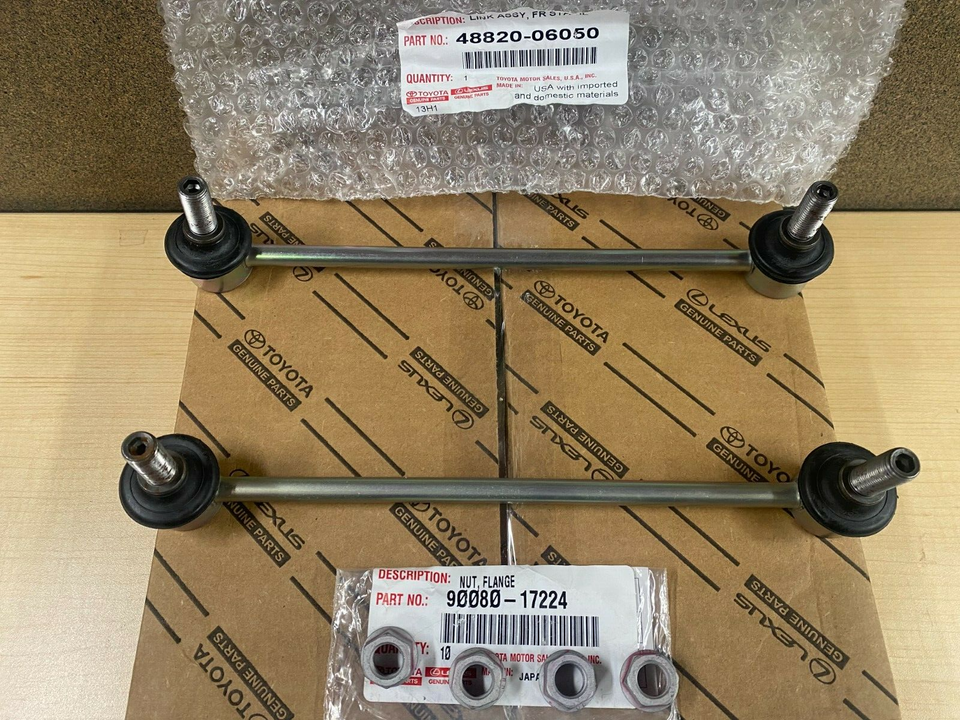 2007-2014 TOYOTA CAMRY GENUINE OEM FRONT STABILIZER SWAY BAR LINKS ...