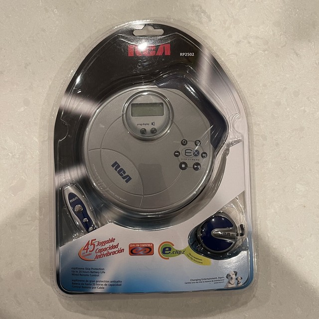 RCA RP2502 Portable CD Discman Style Player ESP Tested for sale online ...