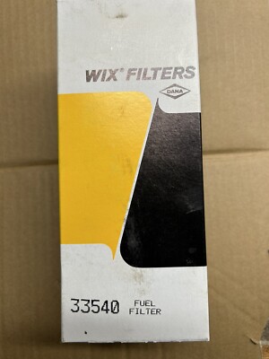 Wix Fuel Filter #33540 New Pre Owned | eBay