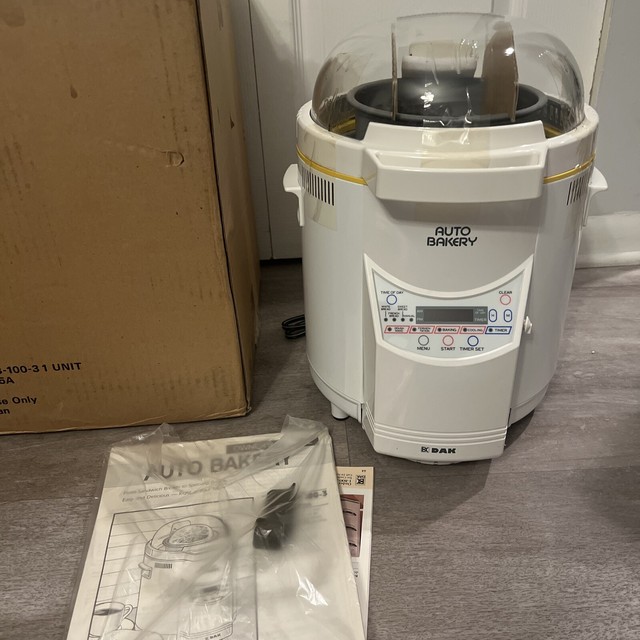 DAK Auto Bakery Fab-100-3 Bread Machine 2 LB 750w for sale online | eBay