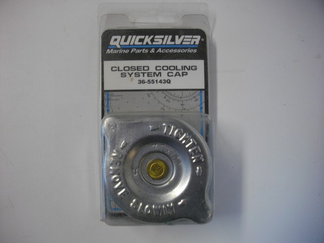 Mp1729 OEM MerCruiser Mercury 36-55143q Cap Closed Cooling Radiator ...