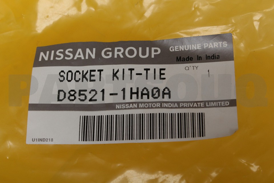 D85211HA0A Genuine Nissan SOCKET KIT-TIE ROD,INNER D8521-1HA0A | eBay