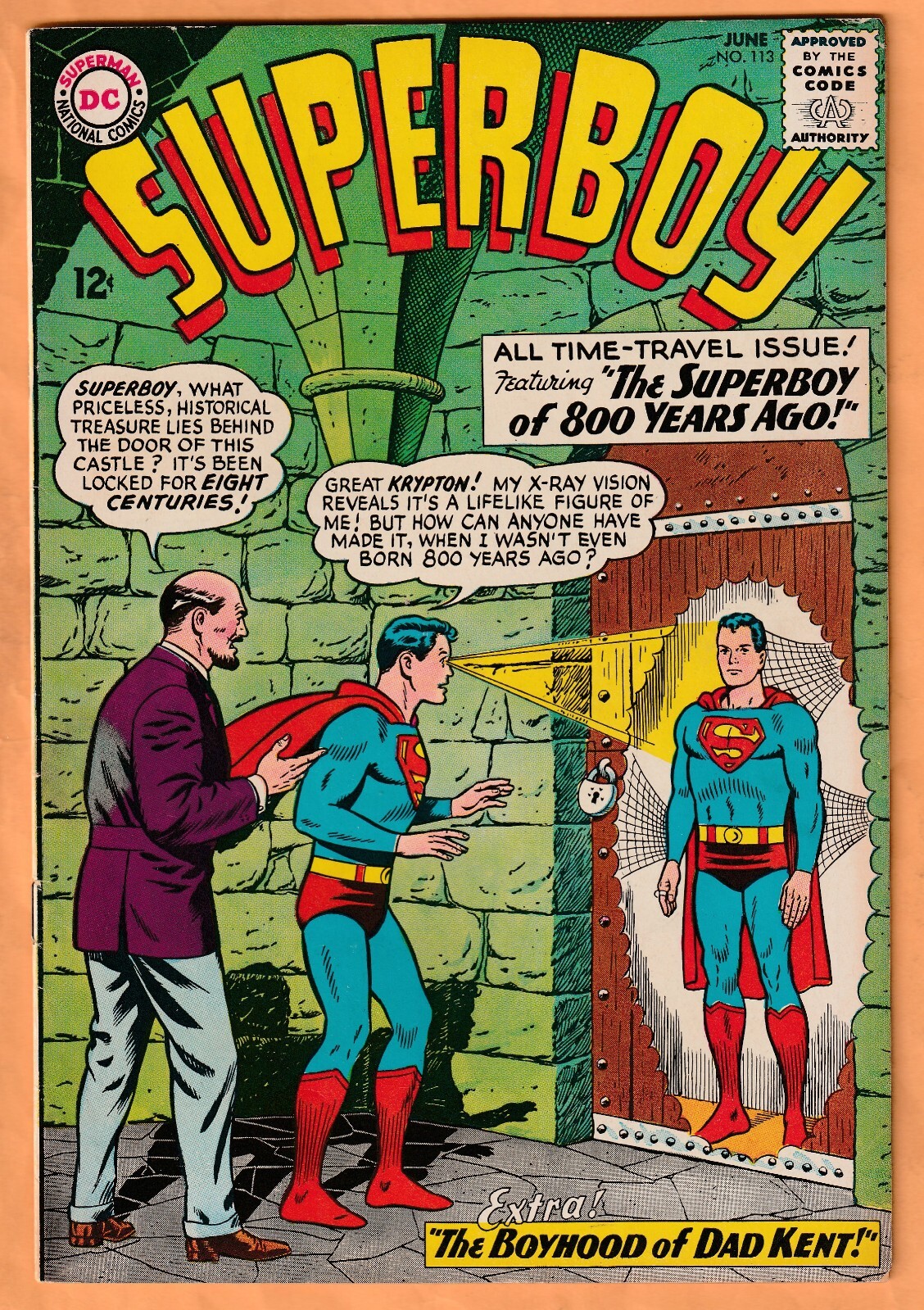 DC SUPERBOY No. 113 (1964) Superboy of 800 Years Ago! VF- | eBay