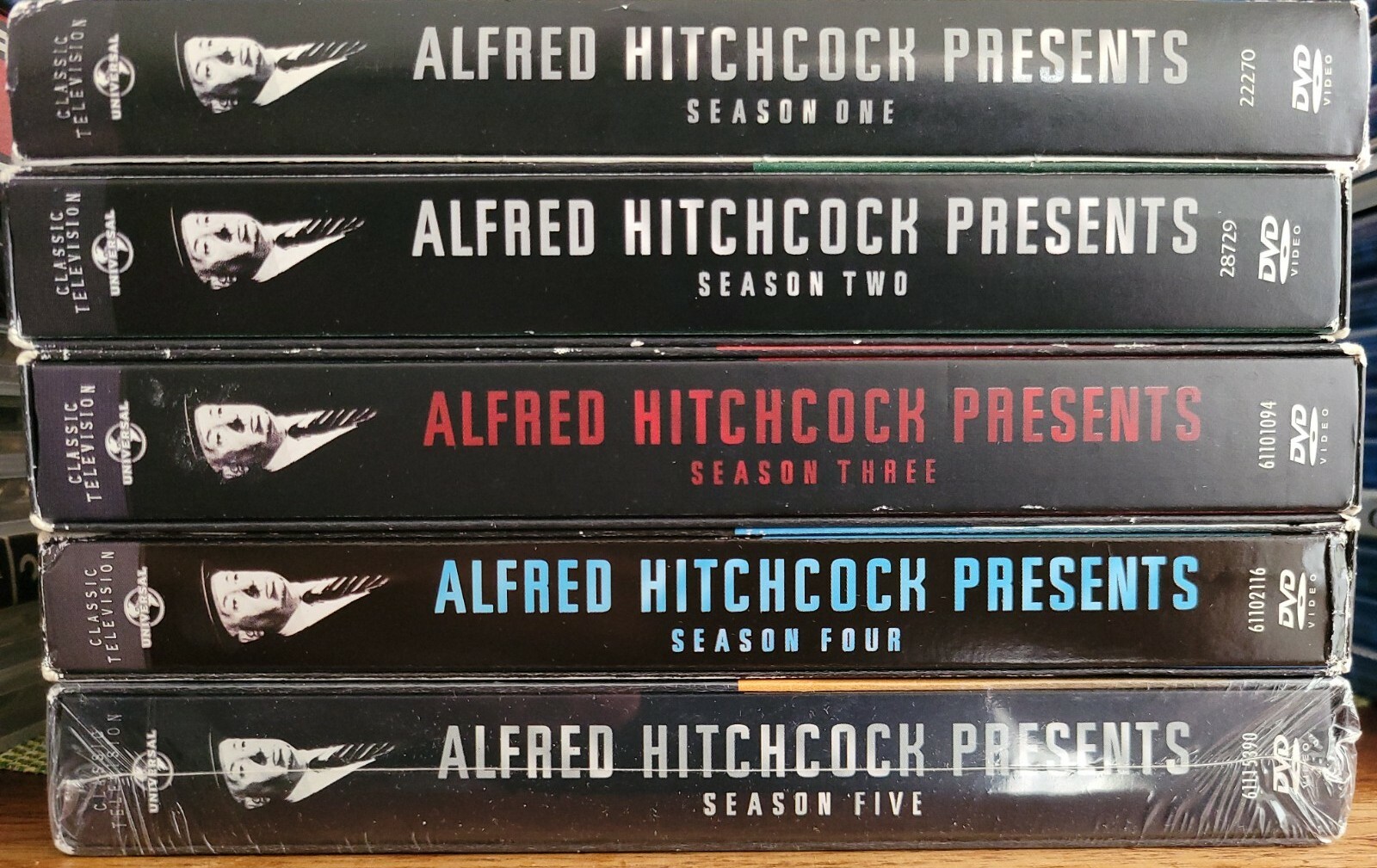 Alfred Hitchcock Presents DVD BOX SETS LOT 5 Seasons MINT DISCS Classic ...