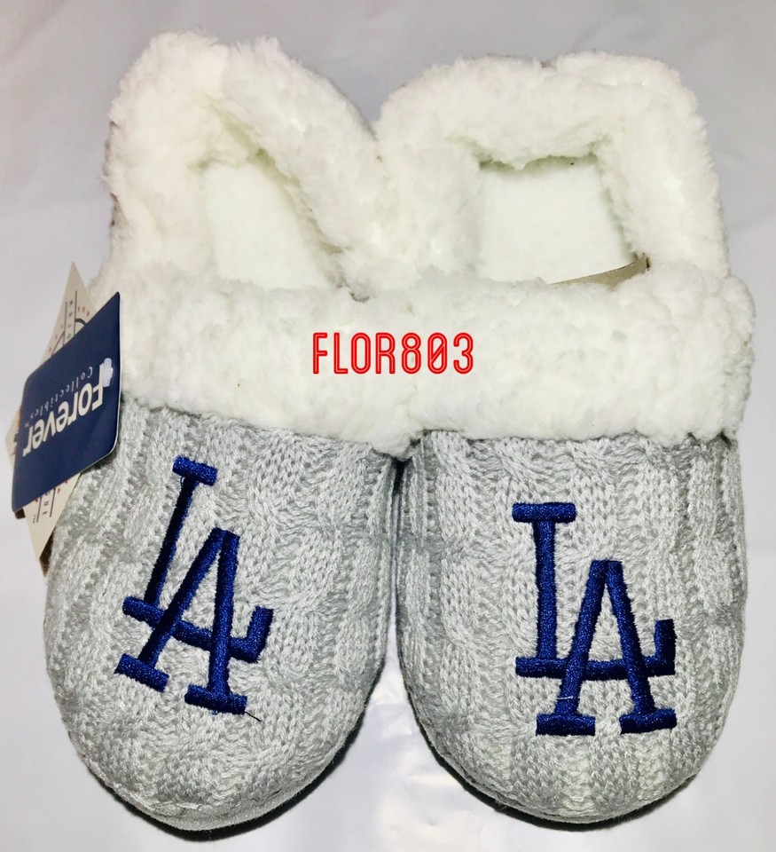 Los Angeles Dodgers MLB Team Ladies Moccasin Slippers | eBay