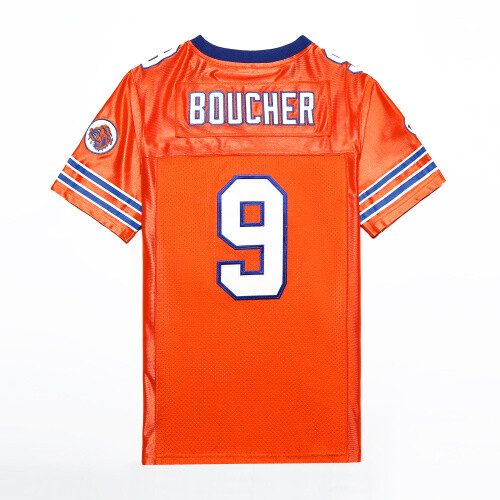 Bobby Boucher #9 The Waterboy Football Jersey Adam Sandler Orange S,M,L ...