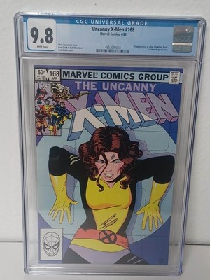 UNCANNY X-MEN #168 (Marvel Comics, 1983) CGC Graded 9.8 ~ WHITE Pages ...