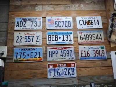 Variety Pack of 10 expired 2013 Mixed State Craft License Plate Tags ...