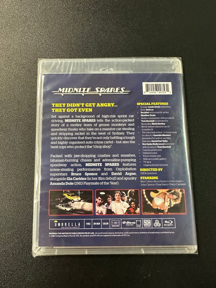 Midnite Spares [Blu-Ray] (NEW) Sealed | eBay