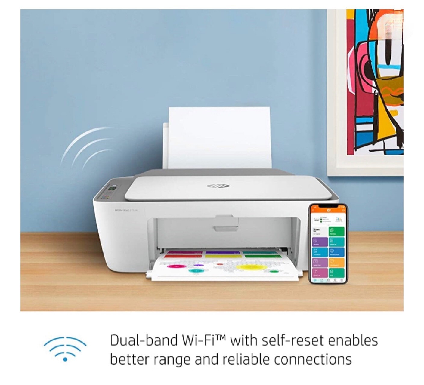 HP DeskJet 2755 Inkjet All-In-One Printer 194441901474| eBay