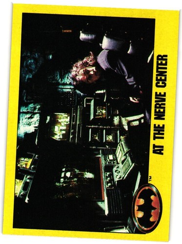 1989 Topps Batman #254 At the Nerve Center | eBay