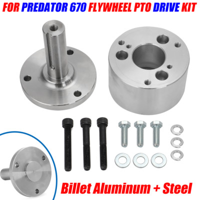 Universal For Predator 670 Flywheel PTO Drive Kit V-twin Engine Adapter ...