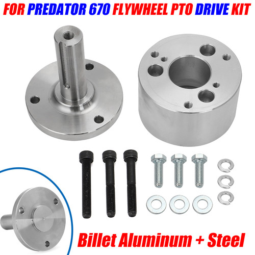 Universal For Predator 670 Flywheel PTO Drive Kit V-twin Engine Adapter ...
