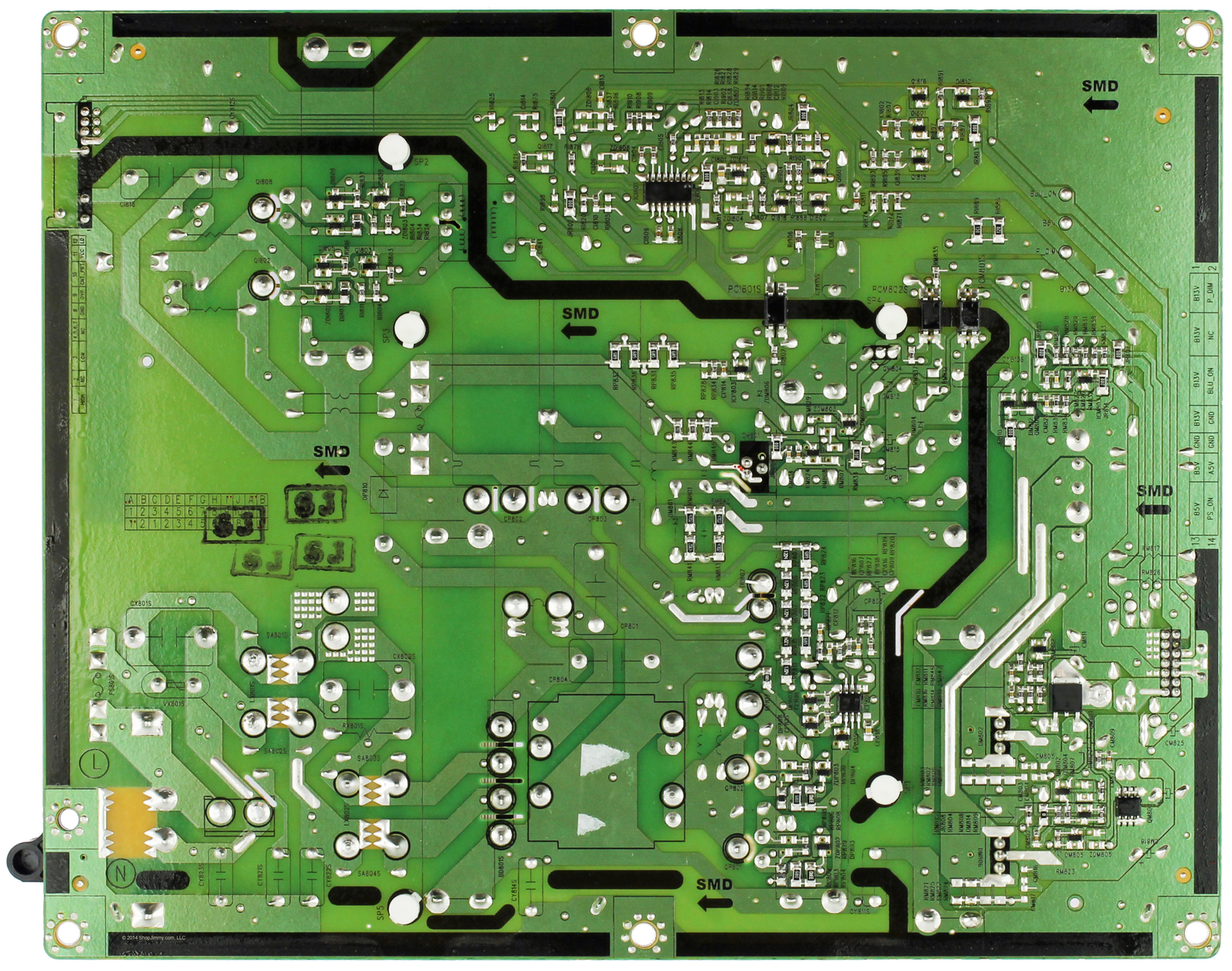Samsung Ln46d550k1f Power Supply Bn44-00441a I46f1 BHS for sale online ...