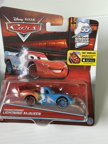 Disney Pixar Cars Transforming Lightning McQueen 95 Dinoco Daydream ...