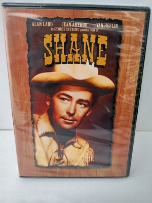 Shane DVD 2000 Paramount New Sealed Alan Ladd Jean Arthur Van Heflin ...